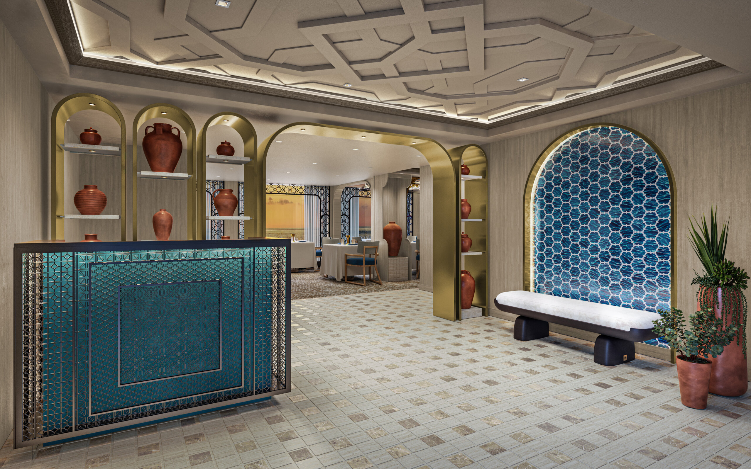 Regent Seven Seas Cruises® revela Azure, o novo restaurante ...